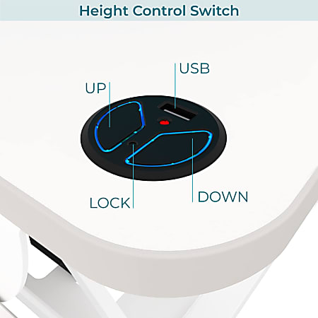 VersaDesk Power Pro Sit To Stand Height Adjustable Electric Desk Riser ...