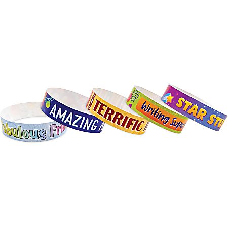 Teacher Created Resources Positive Reinforcement Brag Bracelets ...
