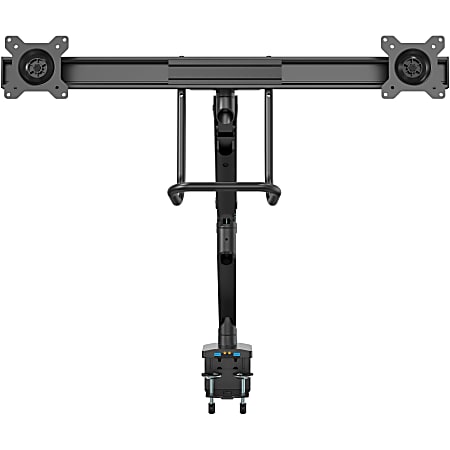 StarTech.com Desk Mount Dual Monitor Arm with USB Audio Slim Full ...