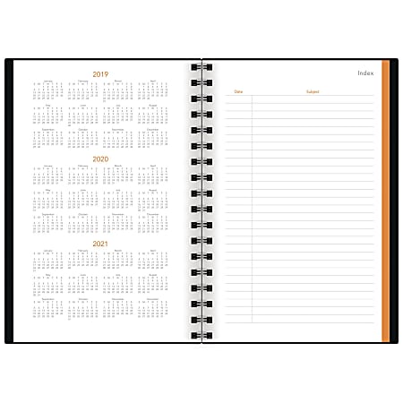 AT A GLANCE Plan. Write. Remember. Two Days Per Page Planning Notebook ...