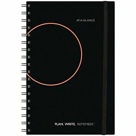 AT A GLANCE Plan. Write. Remember. Two Days Per Page Planning Notebook ...