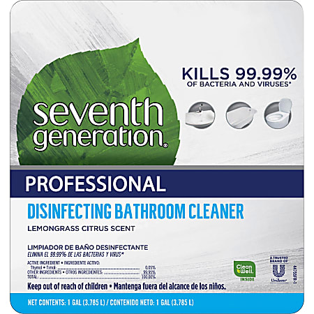 Seventh Generation Professional Disinfecting Bathroom Cleaner ...