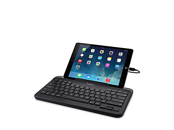 Belkin Tablet Keyboard With Stand For iPad With Lightning Connector ...