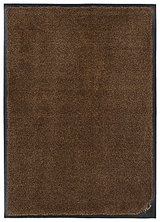 MA Matting Plush Floor Mat 3 x 10 Golden Brown - Office Depot