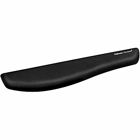 Fellowes PlushTouch Keyboard Wrist Rest Black - Office Depot
