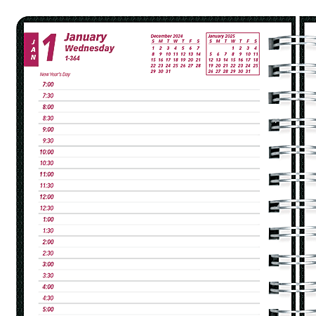 2025 Brownline DuraFlex Daily Appointment Planner 8 x 5 50percent ...