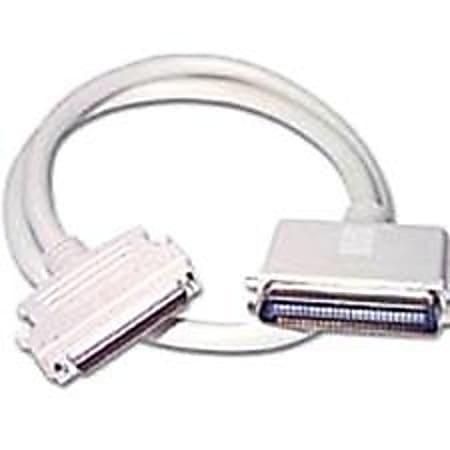 C2G 6ft SCSI 3 MD68 Male Latch Clip to SCSI 1 C50 Male Cable - Office Depot
