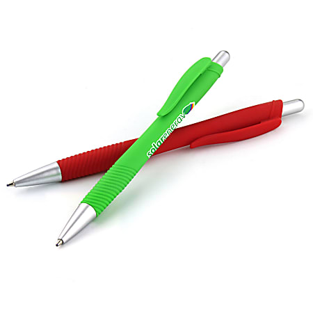 Custom Promotional Full Color Dallas Softex Pen - Office Depot
