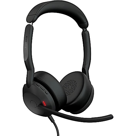 Jabra Evolve2 50 Headset Stereo USB Type A WiredWireless Bluetooth 98.4 ...
