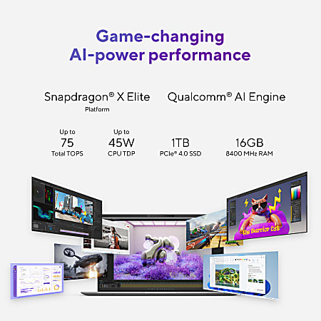 ASUS Vivobook S 15 Copilot PC Laptop 15.6 Screen Qualcomm Snapdragon X ...