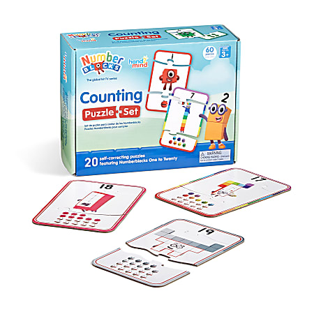 Hand2mind Numberblocks Counting Puzzle Set - ODP Business Solutions