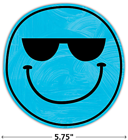 Teacher Created Resources Accents Brights 4Ever Smiley Faces Multicolor ...