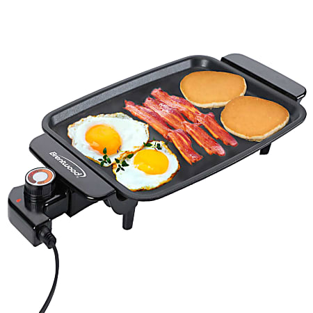 Brentwood 1200 Watt 12 In. x 10 In. Electric Griddle with Ceramic ...