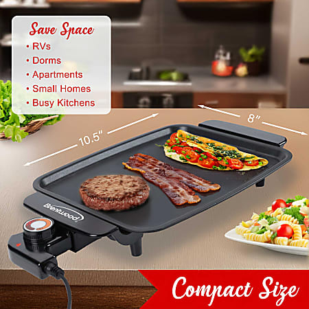 Brentwood 1200 Watt 12 In. x 10 In. Electric Griddle with Ceramic ...