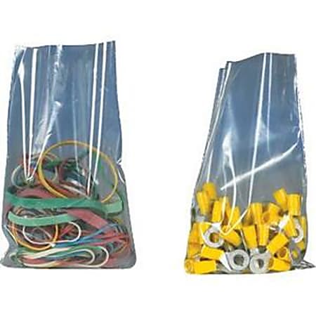 24in x 24in 1 Mil Flat Poly Bags - Office Depot