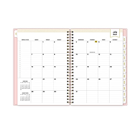 2024 2025 Day Designer WeeklyMonthly Planning Calendar 5 78 x 8 58 ...