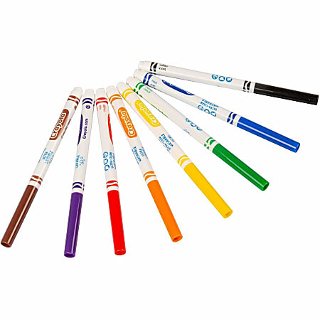 crayola markers thin