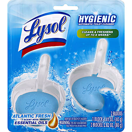 Lysol Toilet Bowl Cleaner Blocks - Office Depot