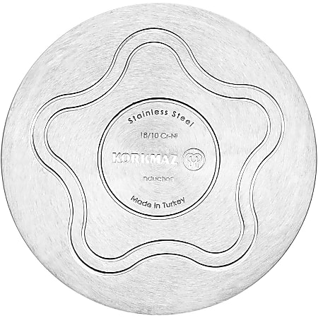 Korkmaz Gastro Proline Stainless Steel Saucepan 7.3L Silver - Office Depot