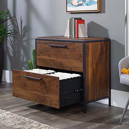 Sauder Nova Loft 30 14 W x 17 14 D Lateral 2 Drawer File Cabinet Grand ...