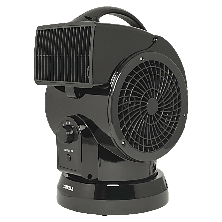 Lorell High Velocity 3 Speed Utility Fan 18 34 H x 11 12 W x 12 D Black ...