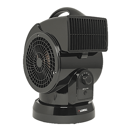 Lorell High Velocity 3 Speed Utility Fan 18 34 H x 11 12 W x 12 D Black ...