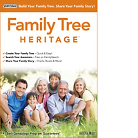 Individual Software Family Tree Heritage Windows - Office Depot