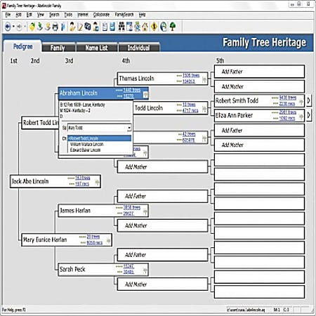 Individual Software Family Tree Heritage Windows - Office Depot