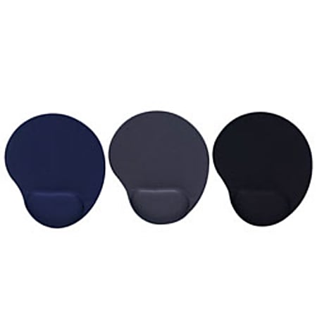 Compucessory Gel Mouse Pad 9 x 10 x 1 Blue CCS45162 - Office Depot