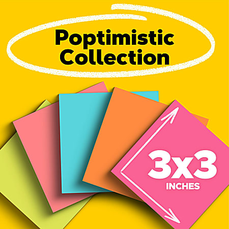 Post it Notes 3 x 3 in 14 Sticky Note Pads 100 SheetsPad School ...