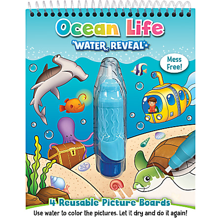 Teacher Created Resources Water Reveal Books Ocean Life Bundle Of 6 ...