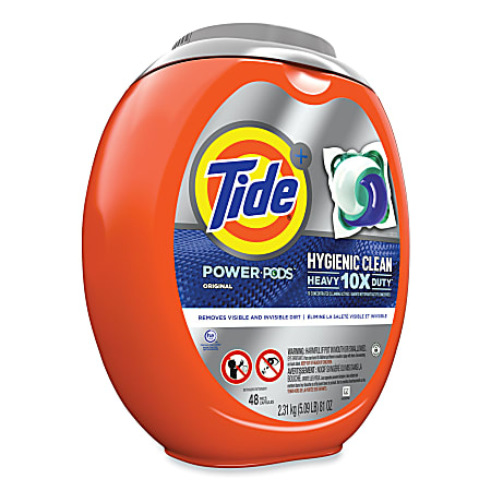 Tide® Hygienic Clean Heavy 10x Duty Power Pods, Original Scent, 81 oz ...