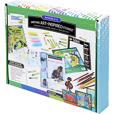 Crayola® creatED Writing Art-Inspired Stories Family Engagement Kit ...