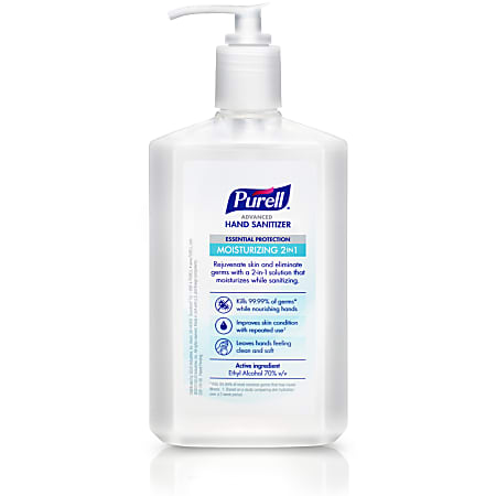 Purell 2 In 1 Moisturizing Advanced Gel Hand Sanitizer 12 Fl Oz ...