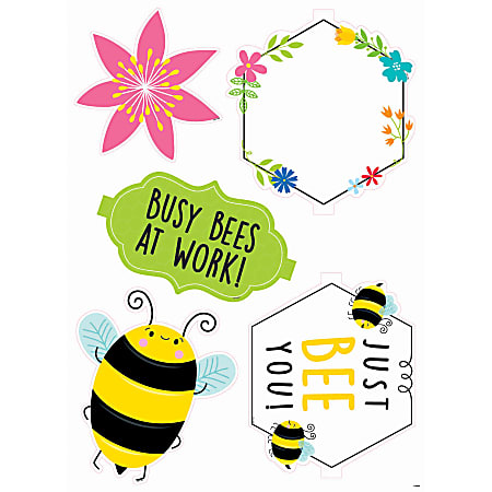 Creative Teaching Press Busy Bees 17 Piece Bulletin Board Set - Office ...