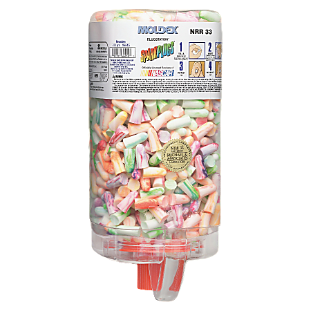 R3 Safety Spark Plug Foam Ear Plugs Multi Swirl Pack Of 500 - Office Depot