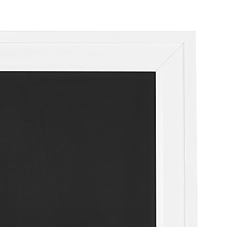 DesignOvations Bosc Framed Magnetic Chalkboard 18 12 x 27 12 Black ...
