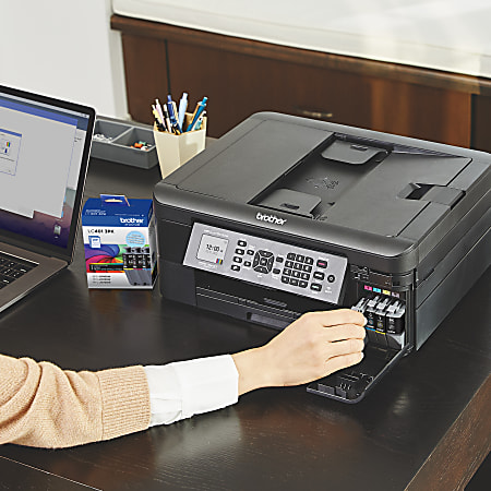 Brother LC401 Magenta Ink Cartridge LC401M - Office Depot