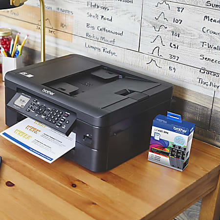 Brother LC401 Magenta Ink Cartridge LC401M - Office Depot