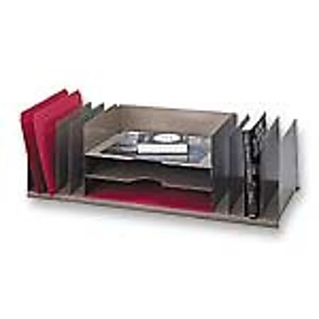 STEELMASTER Lit Ning Desktop Organizer 29 Wide Tan - Office Depot