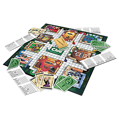 Winning Moves Clue The Classic Edition Tabletop Game Ages 8 - Office Depot