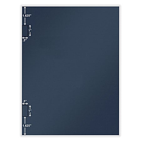 ComplyRight Tax Presentation Folder Report Cover Spine Side Staples ...