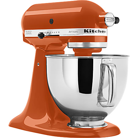 KitchenAid Aristan KSM150PS Stand Mixer 325 W Persimmon - Office Depot