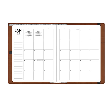 2026 Blue Sky Professional WeeklyMonthly Planner 7 x 9 Tan January To ...