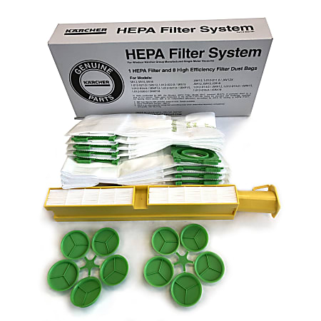 Karcher Sensor HEPA Filter Kit 12 x 18 White - Office Depot