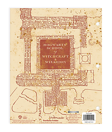 Innovative Designs 2 Pocket Licensed Paper Folder 8 12 x 11 Harry ...