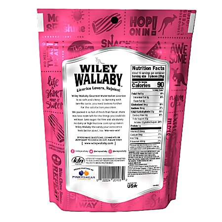 Wiley Wallaby Classic Watermelon Licorice 10 Oz Pack Of 10 Candy Bags ...