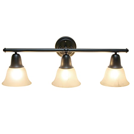 Lalia Home Essentix 3 Light Wall Mounted Vanity Light Fixture 26 12 W ...