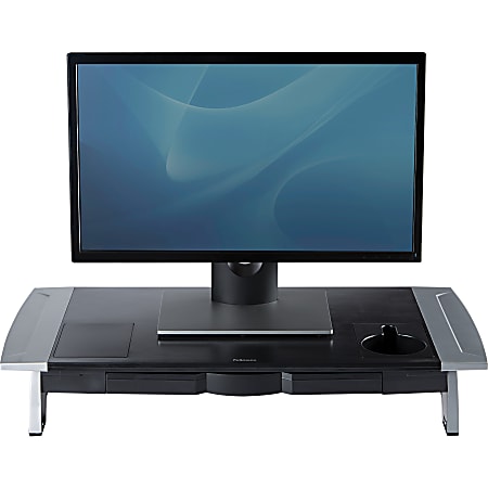 Fellowes Office Suites Large Monitor Riser 4.19 H x 27 W x 14.06 D ...