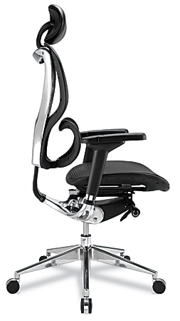 Realspace PRO 9500 Series Mesh Multi Function Chair With Headrest 52 35 ...